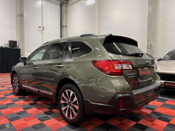 Green Subaru Outback 2019 in Vilnius, with an engine capacity of 2.50 L and mileage of 96 thousand km for 17800 €, photo 6 on AUTOMOTO.COM.LV
