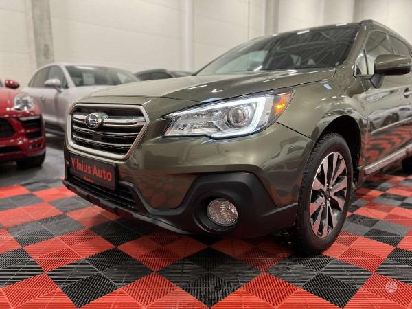 Green Subaru Outback 2019 in Vilnius, with an engine capacity of 2.50 L and mileage of 96 thousand km for 17800 €, photo 7 on AUTOMOTO.COM.LV