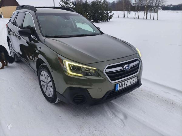 Zaļš Subaru Outback 2019 Marijampole, ar dzinēja tilpumu 2.50 L un nobraukumu 100 tūkst. km par 15499 €, foto 1 vietnē AUTOMOTO.COM.LV