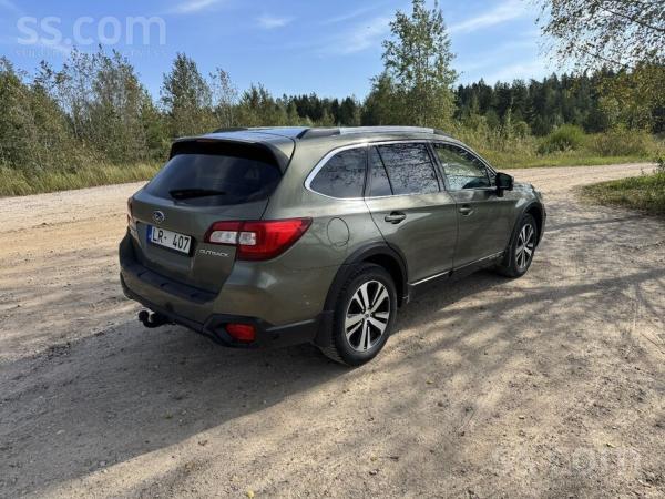 Зеленый Субару Аутбек 2019 в Мадона, объемом двигателя 2.50 л и пробегом 350 тыс. км за 13500 €, фото 2 на AUTOMOTO.COM.LV