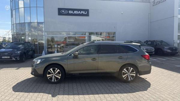 Subaru Outback 2020 in Kaunas on AUTOMOTO.COM.LV Green Subaru Outback 2020 in Kaunas, with an engine capacity of 2.50 L and mileage of 170 thousand km for 18490 €, photo 1 on AUTOMOTO.COM.LV