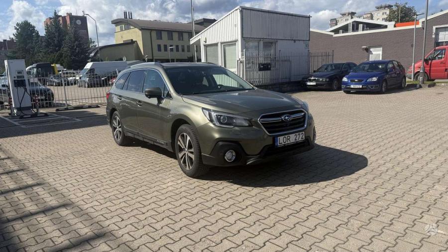Green Subaru Outback 2020 in Kaunas, with an engine capacity of 2.50 L and mileage of 170 thousand km for 18490 €, photo 5 on AUTOMOTO.COM.LV