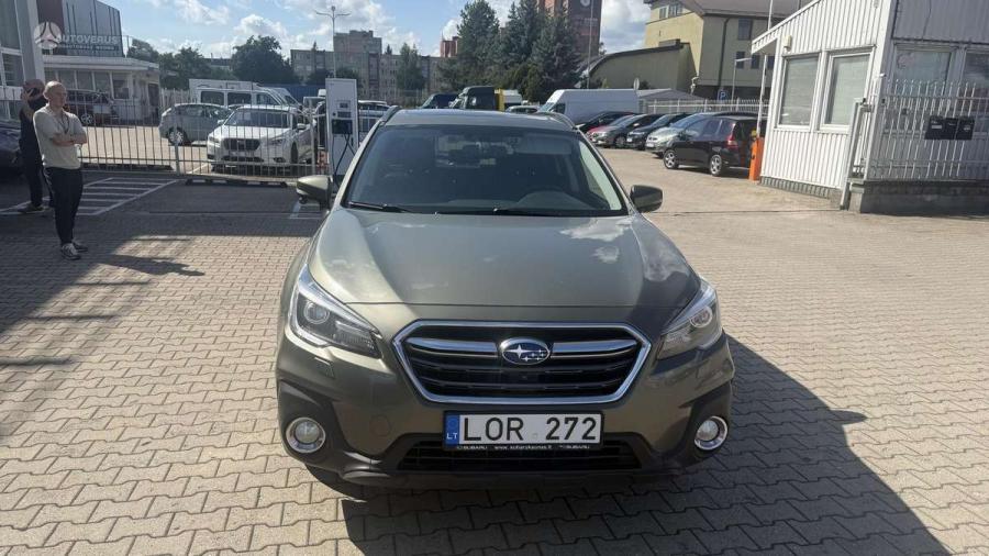 Green Subaru Outback 2020 in Kaunas, with an engine capacity of 2.50 L and mileage of 170 thousand km for 18490 €, photo 10 on AUTOMOTO.COM.LV