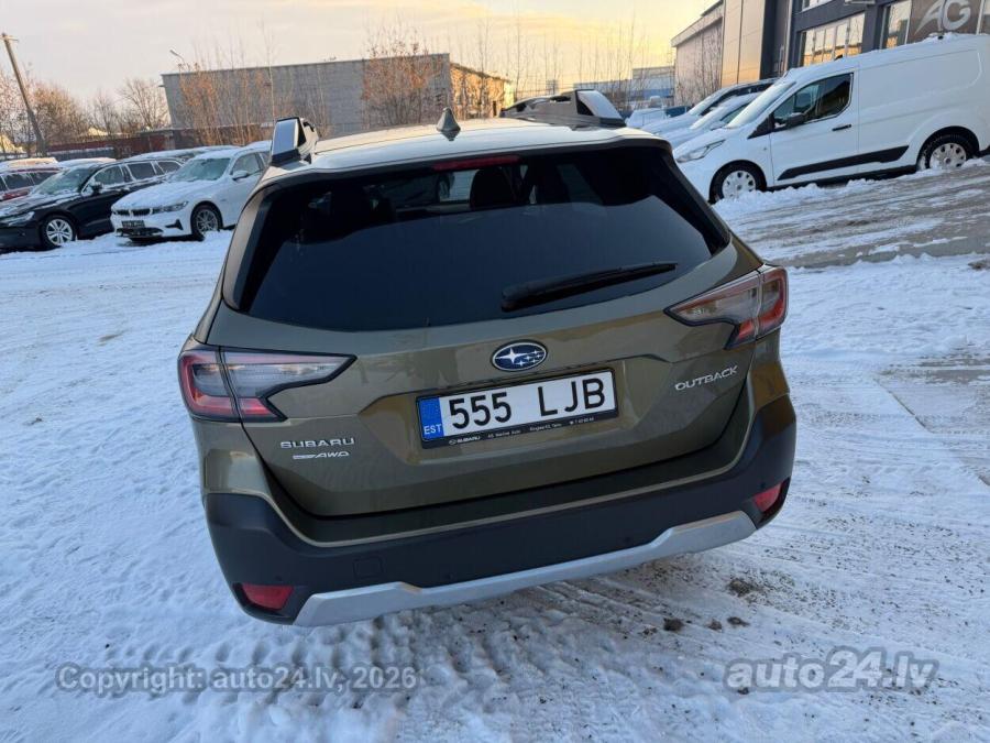 Green Subaru Outback 2021 in Tartu, with an engine capacity of 2.50 L and mileage of 69 thousand km for 27900 €, photo 7 on AUTOMOTO.COM.LV