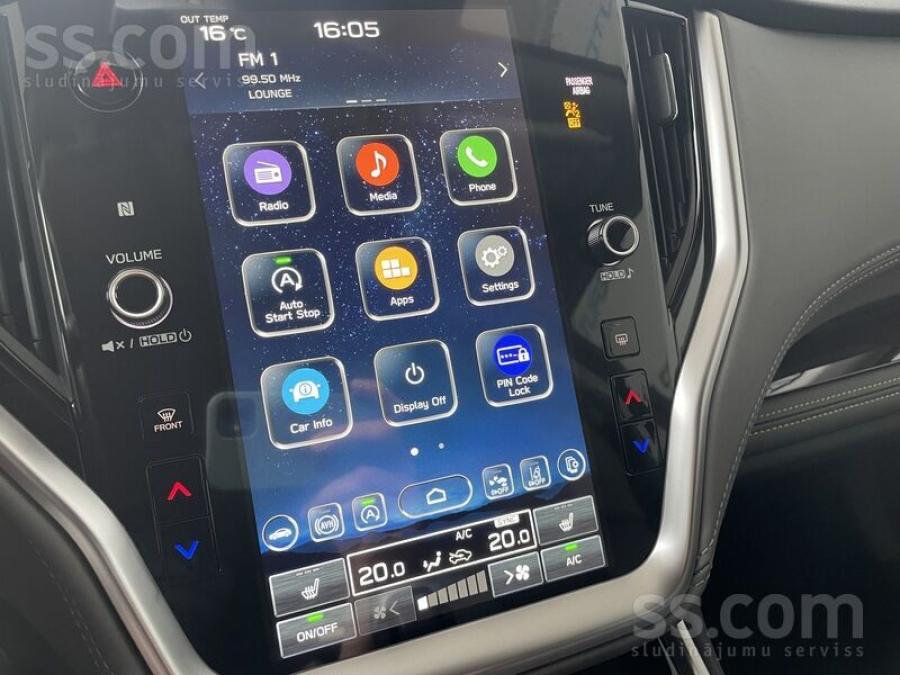 Zaļš Subaru Outback 2021 Rīga, ar dzinēja tilpumu 2.50 L un nobraukumu 144 tūkst. km par 21500 €, foto 19 vietnē AUTOMOTO.COM.LV