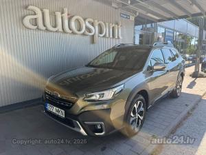 Green Subaru Outback 2021 in Tallinn, with an engine capacity of 2.50 L and mileage of 73 thousand km for 27990 €, photo  on AUTOMOTO.COM.LV