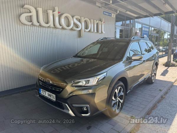 Green Subaru Outback 2021 in Tallinn, with an engine capacity of 2.50 L and mileage of 73 thousand km for 27990 €, photo 1 on AUTOMOTO.COM.LV