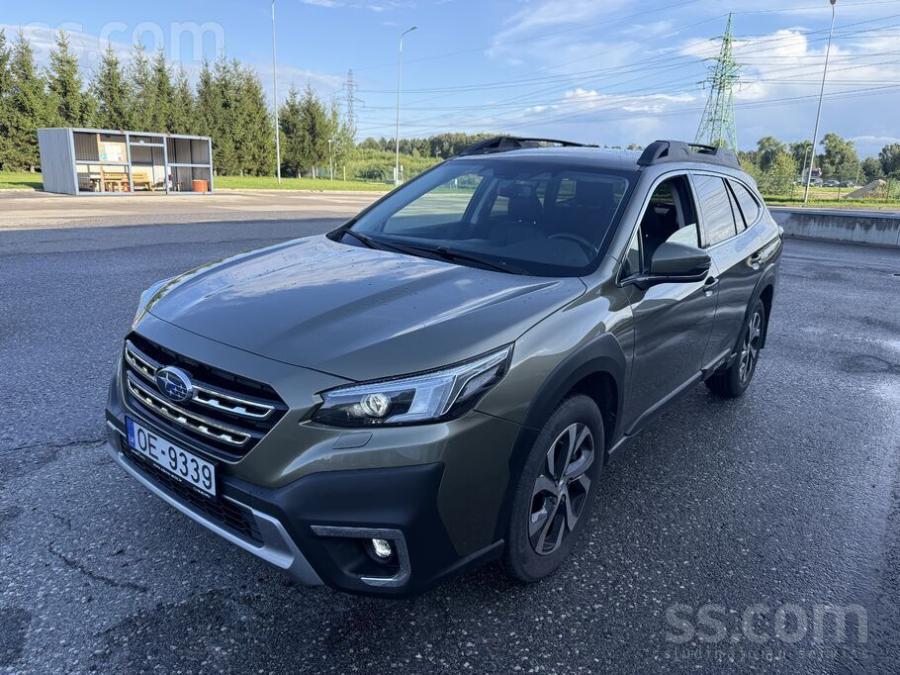 Зеленый Субару Аутбек 2021 в Рига, объемом двигателя 2.50 л и пробегом 93 тыс. км за 23750 €, фото 1 на AUTOMOTO.COM.LV