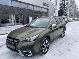 Green Subaru Outback 2022 in Vilnius, with an engine capacity of 2.50 L and mileage of 91 thousand km for 29500 €, photo  on AUTOMOTO.COM.LV
