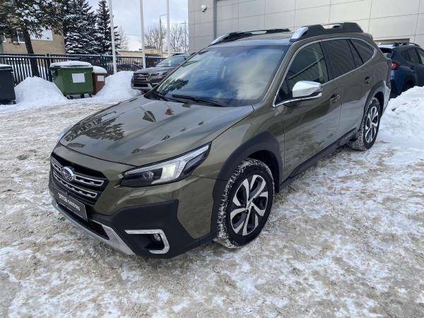 Green Subaru Outback 2022 in Vilnius, with an engine capacity of 2.50 L and mileage of 86 thousand km for 28000 €, photo 1 on AUTOMOTO.COM.LV