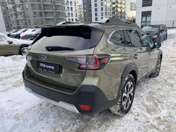Green Subaru Outback 2022 in Vilnius, with an engine capacity of 2.50 L and mileage of 86 thousand km for 28000 €, photo 4 on AUTOMOTO.COM.LV