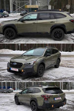 Green Subaru Outback 2022 in Druskininkai, with an engine capacity of 2.40 L and mileage of 121 thousand km for 22500 €, photo 6 on AUTOMOTO.COM.LV