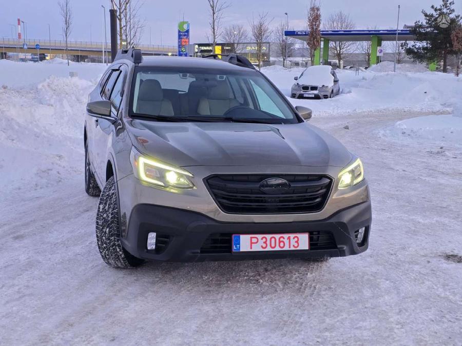 Green Subaru Outback 2022 in Klaipeda, with an engine capacity of 2.50 L and mileage of 69 thousand km for 21500 €, photo 8 on AUTOMOTO.COM.LV