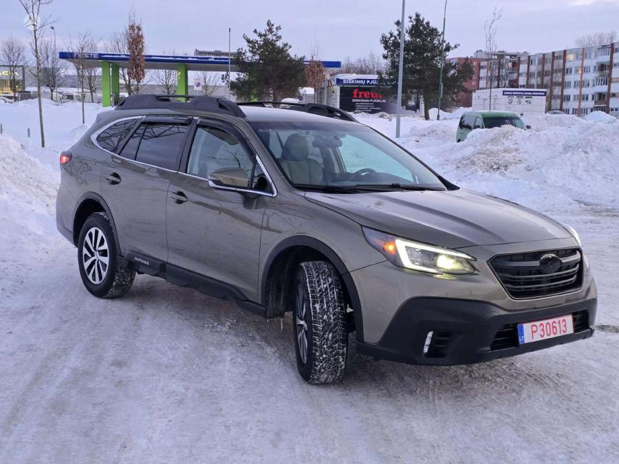Green Subaru Outback 2022 in Klaipeda, with an engine capacity of 2.50 L and mileage of 69 thousand km for 21500 €, photo 9 on AUTOMOTO.COM.LV