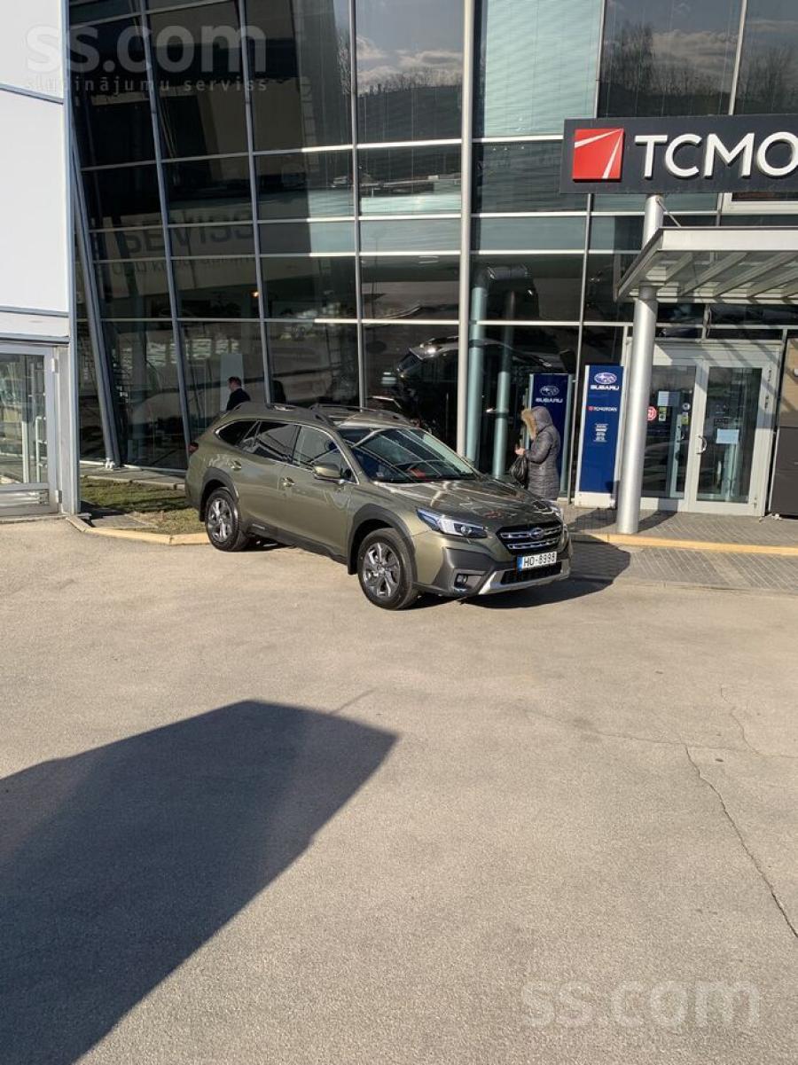 Zaļš Subaru Outback 2022 Rīga, ar dzinēja tilpumu 2.50 L un nobraukumu 25 tūkst. km par 28500 €, foto 1 vietnē AUTOMOTO.COM.LV