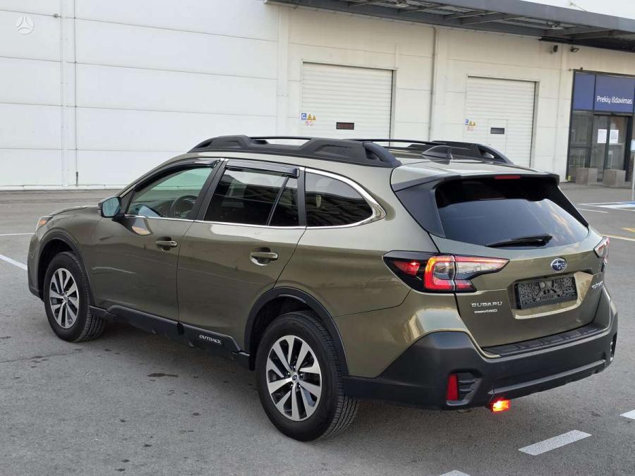 Green Subaru Outback 2022 in Klaipeda, with an engine capacity of 2.50 L and mileage of 69 thousand km for 19250 €, photo 3 on AUTOMOTO.COM.LV