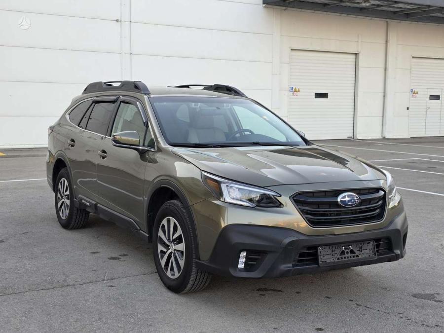 Green Subaru Outback 2022 in Klaipeda, with an engine capacity of 2.50 L and mileage of 69 thousand km for 19250 €, photo 17 on AUTOMOTO.COM.LV