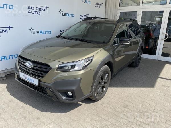 Green Subaru Outback 2023 in Riga, with an engine capacity of 2.50 L and mileage of 74 thousand km for 28900 €, photo 2 on AUTOMOTO.COM.LV