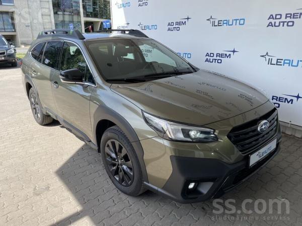 Green Subaru Outback 2023 in Riga, with an engine capacity of 2.50 L and mileage of 74 thousand km for 28900 €, photo 6 on AUTOMOTO.COM.LV