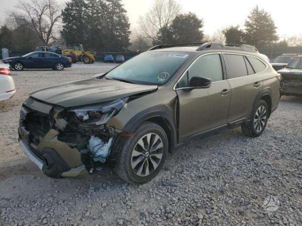 Green Subaru Outback 2023 in Vilnius, with an engine capacity of 2.39 L and mileage of 65 thousand km for 14500 €, photo 5 on AUTOMOTO.COM.LV