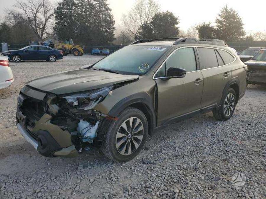 Green Subaru Outback 2023 in Vilnius, with an engine capacity of 2.39 L and mileage of 65 thousand km for 14500 €, photo 5 on AUTOMOTO.COM.LV