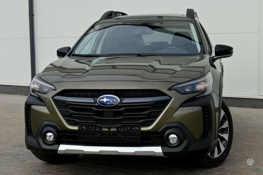Green Subaru Outback 2023 in Kretinga, with an engine capacity of 2.50 L and mileage of 43 thousand km for 25499 €, photo 3 on AUTOMOTO.COM.LV