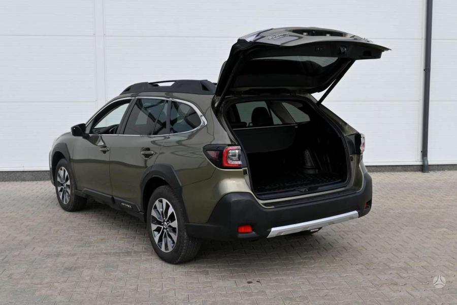 Green Subaru Outback 2023 in Kretinga, with an engine capacity of 2.50 L and mileage of 43 thousand km for 25499 €, photo 13 on AUTOMOTO.COM.LV