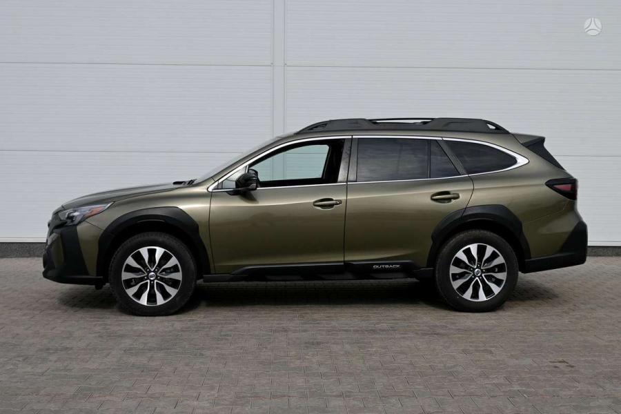 Green Subaru Outback 2023 in Kretinga, with an engine capacity of 2.50 L and mileage of 43 thousand km for 25499 €, photo 14 on AUTOMOTO.COM.LV