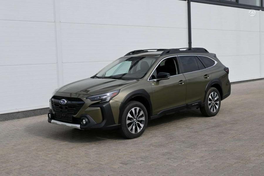 Green Subaru Outback 2023 in Kretinga, with an engine capacity of 2.50 L and mileage of 43 thousand km for 25499 €, photo 15 on AUTOMOTO.COM.LV