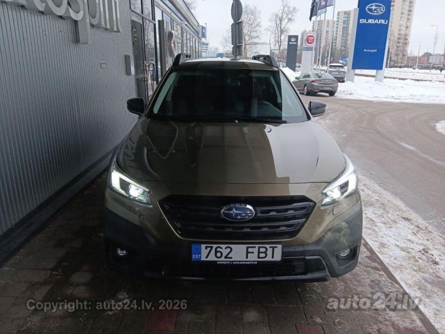 Green Subaru Outback 2024 in Tallinn, with an engine capacity of 2.50 L and mileage of 70 thousand km for 31490 €, photo 5 on AUTOMOTO.COM.LV