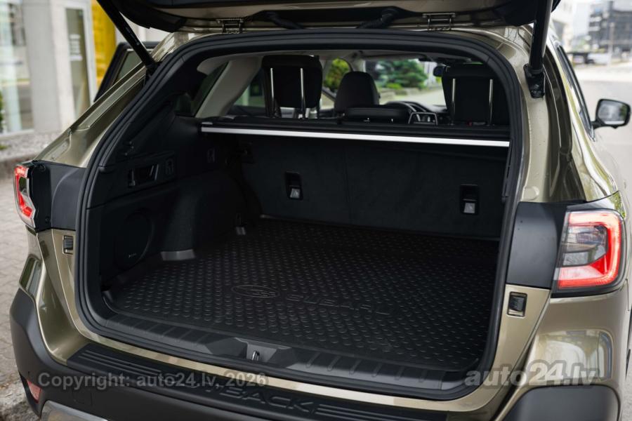 Green Subaru Outback 2024 in Tallinn, with an engine capacity of 2.50 L and mileage of 15 thousand km for 37000 €, photo 7 on AUTOMOTO.COM.LV