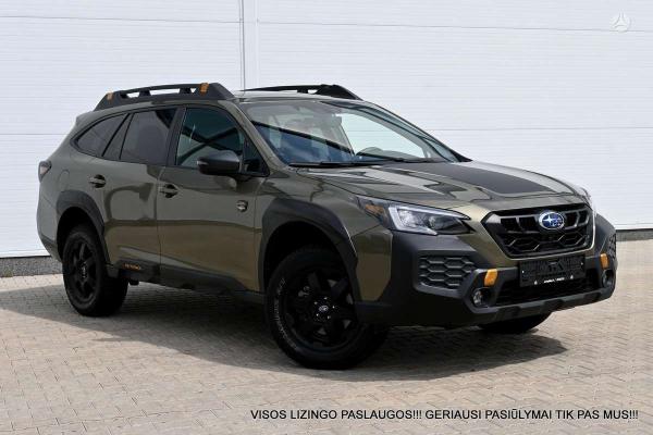 Green Subaru Outback 2024 in Kretinga, with an engine capacity of 2.39 L and mileage of 51 thousand km for 31950 €, photo 1 on AUTOMOTO.COM.LV