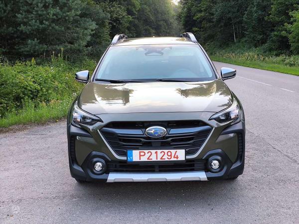 Green Subaru Outback 2025 in Druskininkai, with an engine capacity of 2.39 L and mileage of 18 thousand km for 28300 €, photo 2 on AUTOMOTO.COM.LV