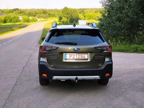 Green Subaru Outback 2025 in Druskininkai, with an engine capacity of 2.39 L and mileage of 18 thousand km for 28300 €, photo 6 on AUTOMOTO.COM.LV