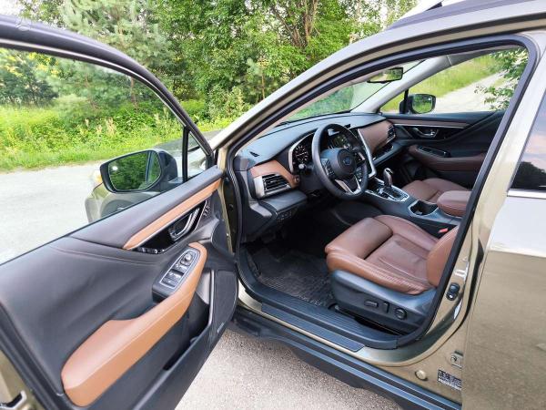 Green Subaru Outback 2025 in Druskininkai, with an engine capacity of 2.39 L and mileage of 18 thousand km for 28300 €, photo 9 on AUTOMOTO.COM.LV