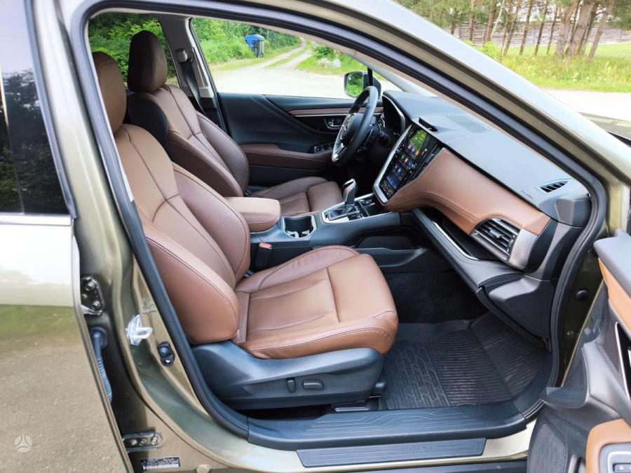 Green Subaru Outback 2025 in Druskininkai, with an engine capacity of 2.39 L and mileage of 18 thousand km for 28300 €, photo 16 on AUTOMOTO.COM.LV