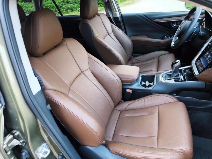 Green Subaru Outback 2025 in Druskininkai, with an engine capacity of 2.39 L and mileage of 18 thousand km for 28300 €, photo 18 on AUTOMOTO.COM.LV