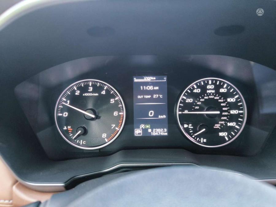 Green Subaru Outback 2025 in Druskininkai, with an engine capacity of 2.39 L and mileage of 18 thousand km for 28300 €, photo 24 on AUTOMOTO.COM.LV