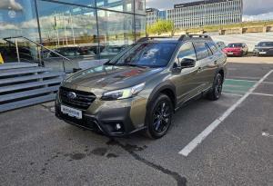 Green Subaru Outback 2025 in Vilnius, with an engine capacity of 2.50 L and mileage of 10 thousand km for 34590 €, photo  on AUTOMOTO.COM.LV