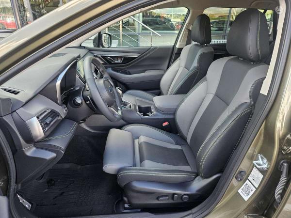 Green Subaru Outback 2025 in Vilnius, with an engine capacity of 2.50 L and mileage of 10 thousand km for 34590 €, photo 5 on AUTOMOTO.COM.LV