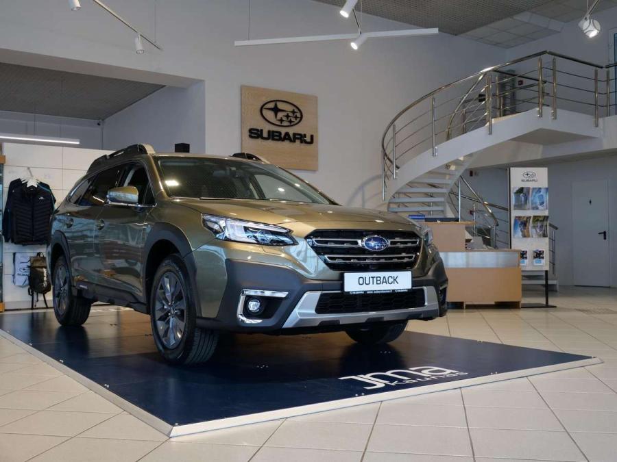 Zaļš Subaru Outback 2025 Kauņa, ar dzinēja tilpumu 2.50 L un nobraukumu 0 tūkst. km par 35490 €, foto 1 vietnē AUTOMOTO.COM.LV
