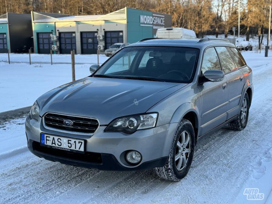 Pelēks Subaru Outback 2005 Viļņa, ar dzinēja tilpumu 2.50 L un nobraukumu 360 tūkst. km par 2200 €, foto 1 vietnē AUTOMOTO.COM.LV