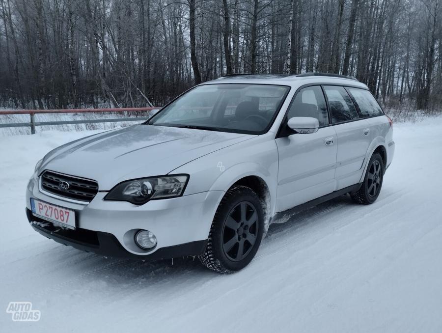 Pelēks Subaru Outback 2005 Šilutė, ar dzinēja tilpumu 2.50 L un nobraukumu 313 tūkst. km par 3200 €, foto 1 vietnē AUTOMOTO.COM.LV