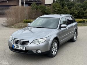 Pelēks Subaru Outback 2007 Viļņa, ar dzinēja tilpumu 2.50 L un nobraukumu 167 tūkst. km par 4200 €, foto  vietnē AUTOMOTO.COM.LV