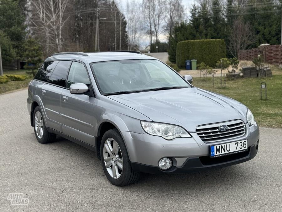 Pelēks Subaru Outback 2007 Viļņa, ar dzinēja tilpumu 2.50 L un nobraukumu 167 tūkst. km par 4200 €, foto 3 vietnē AUTOMOTO.COM.LV
