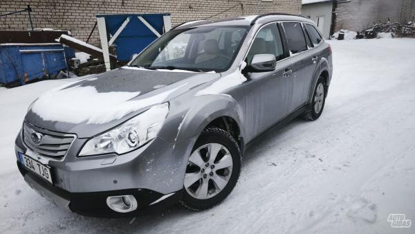 Grey Subaru Outback 2011 in Kaisiadorys, with an engine capacity of 2.50 L and mileage of 361 thousand km for 4300 €, photo 3 on AUTOMOTO.COM.LV