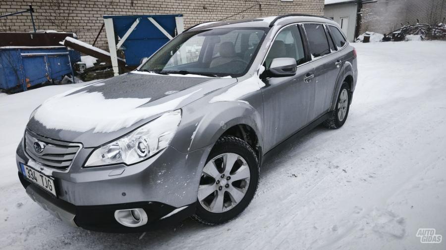 Grey Subaru Outback 2011 in Kaisiadorys, with an engine capacity of 2.50 L and mileage of 361 thousand km for 4300 €, photo 3 on AUTOMOTO.COM.LV