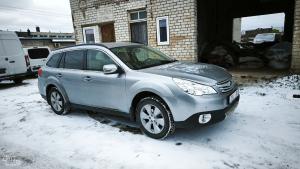Grey Subaru Outback 2011 in Kaisiadorys, with an engine capacity of 2.50 L and mileage of 361 thousand km for 4300 €, photo 13 on AUTOMOTO.COM.LV