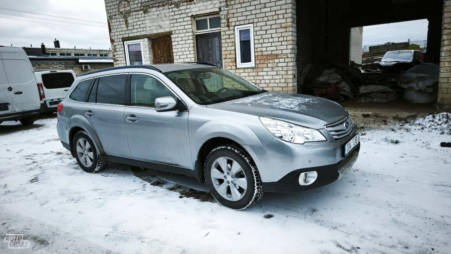 Grey Subaru Outback 2011 in Kaisiadorys, with an engine capacity of 2.50 L and mileage of 361 thousand km for 4300 €, photo 13 on AUTOMOTO.COM.LV