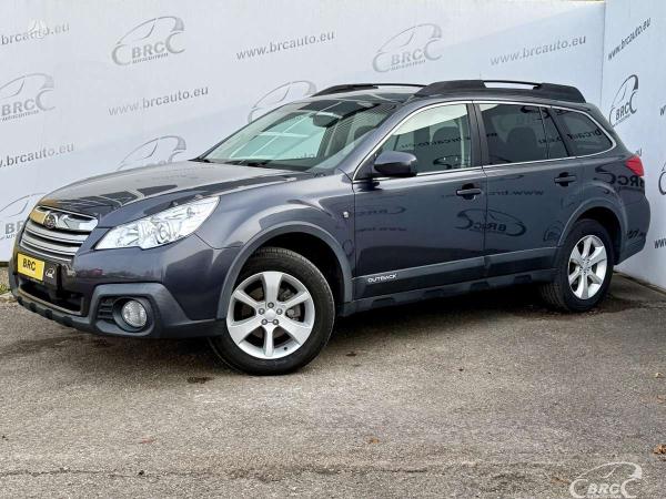 Grey Subaru Outback 2012 in Klaipeda, with an engine capacity of 2.50 L and mileage of 123 thousand km for 8900 €, photo 1 on AUTOMOTO.COM.LV